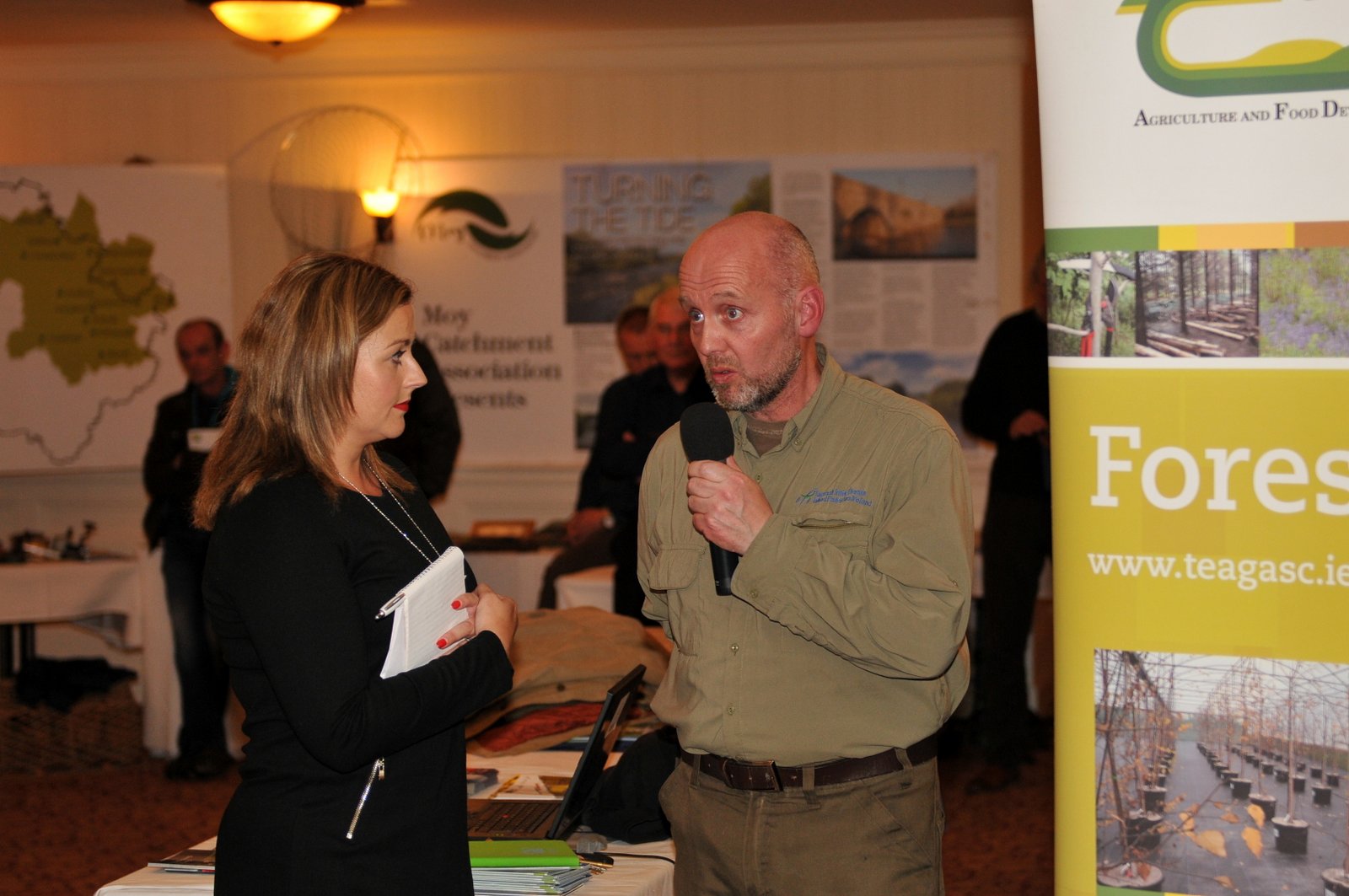 Angelina Nugent and Declan Cooke from Inland Fisheries Ireland ...