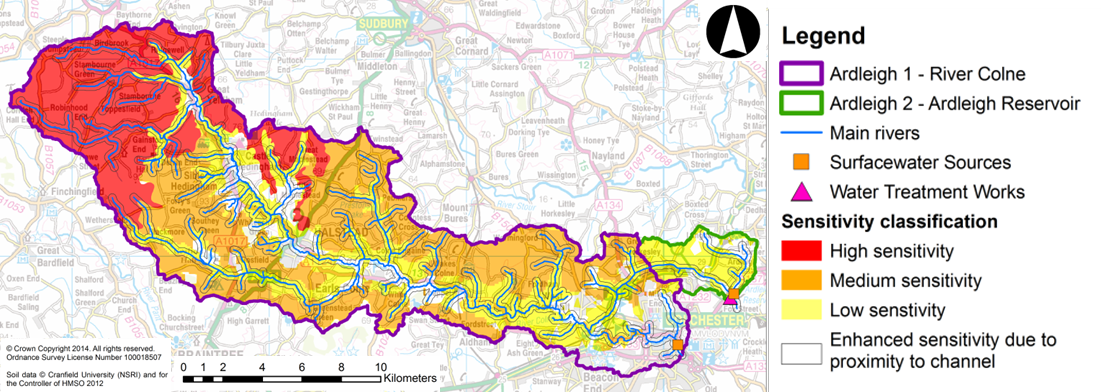 FIGURE 1: SENSITIVITY MAPS FOR PESTICIDE RUNOFF - Catchments.ie ...