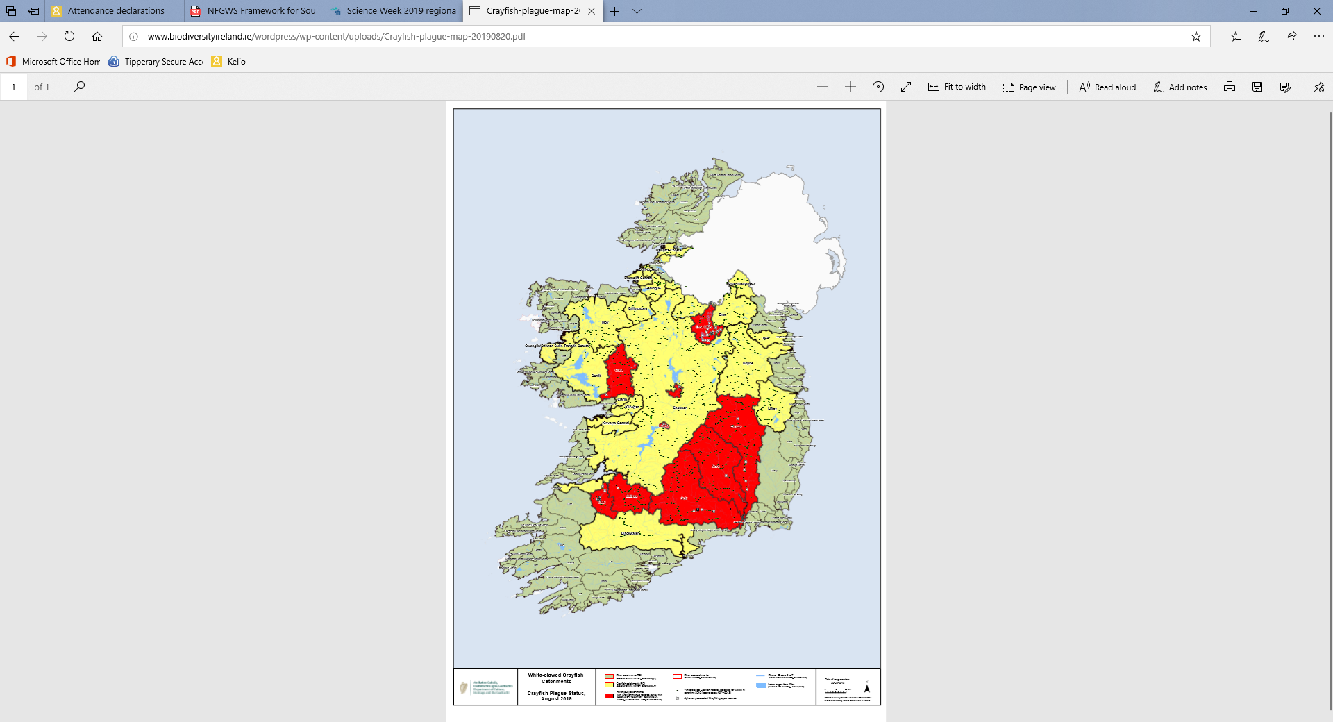 Crayfish-Plague-Map-Sept-19 - Catchments.ie - Catchments.ie