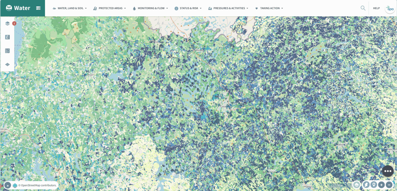 Pollution Impact Potential (PIP) Maps - Catchments.ie - Catchments.ie