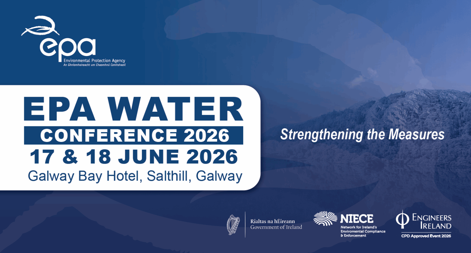 EPA Water Conference 2026 - Save the date - Catchments.ie - Catchments.ie
